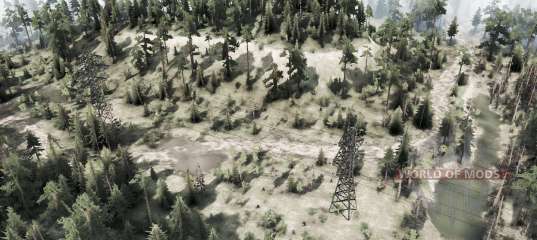 Forest Roads for MudRunner