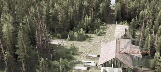 Around the Taiga. Variant 2 for MudRunner