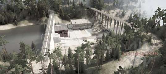 Map Canyon for MudRunner