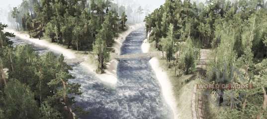 Map Rivulets for MudRunner