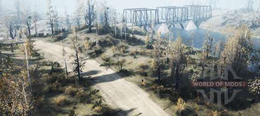 Map Backwater for MudRunner