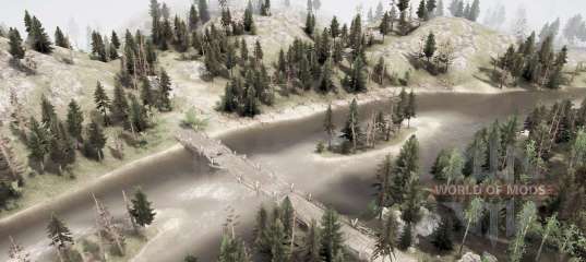 Map Mudslide for MudRunner