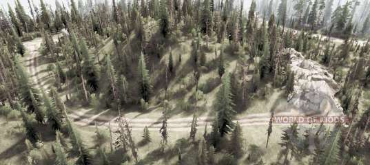 Map Wilderness for MudRunner