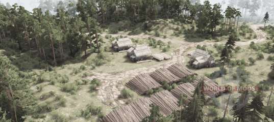 Map Village for MudRunner