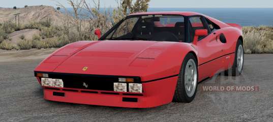 Ferrari 288 GTO 1984 Red for BeamNG Drive