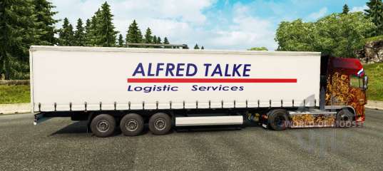 Skin Alfred Talke for Euro Truck Simulator 2
