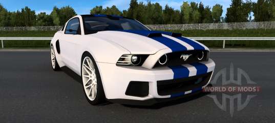 Ford Mustang GT NFS 2014 for Euro Truck Simulator 2