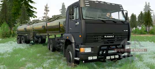 KAMAZ-6460 6x6 2001 for MudRunner
