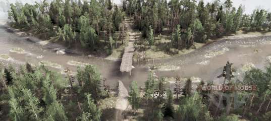 Map Plain for MudRunner