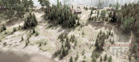 Map Siberia for MudRunner