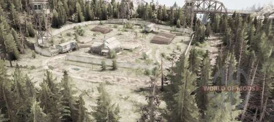 Settlements on the slopes for MudRunner