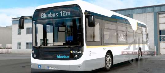 Bollore Bluebus SE Bus for Euro Truck Simulator 2
