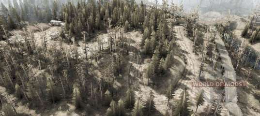 Map Autumn for MudRunner