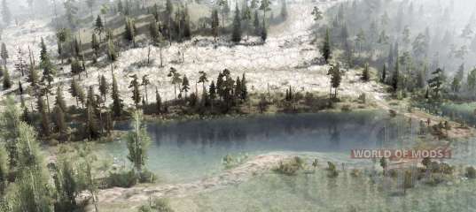 Treeless strip for MudRunner