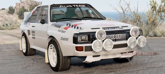 Audi Sport quattro Group B 1985 for BeamNG Drive