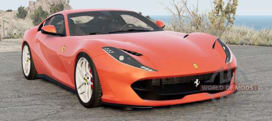 Ferrari 812 Superfast 2018 v3.5 for BeamNG Drive