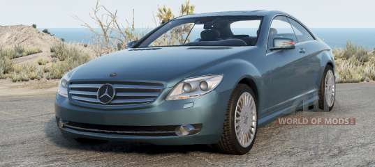 Mercedes-Benz CL Mineral Green for BeamNG Drive
