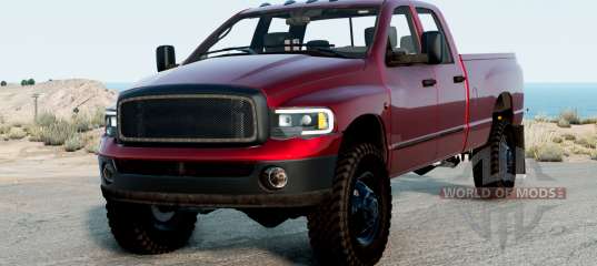 Dodge Ram 3500 4x4 Quad Cab Pickup for BeamNG Drive