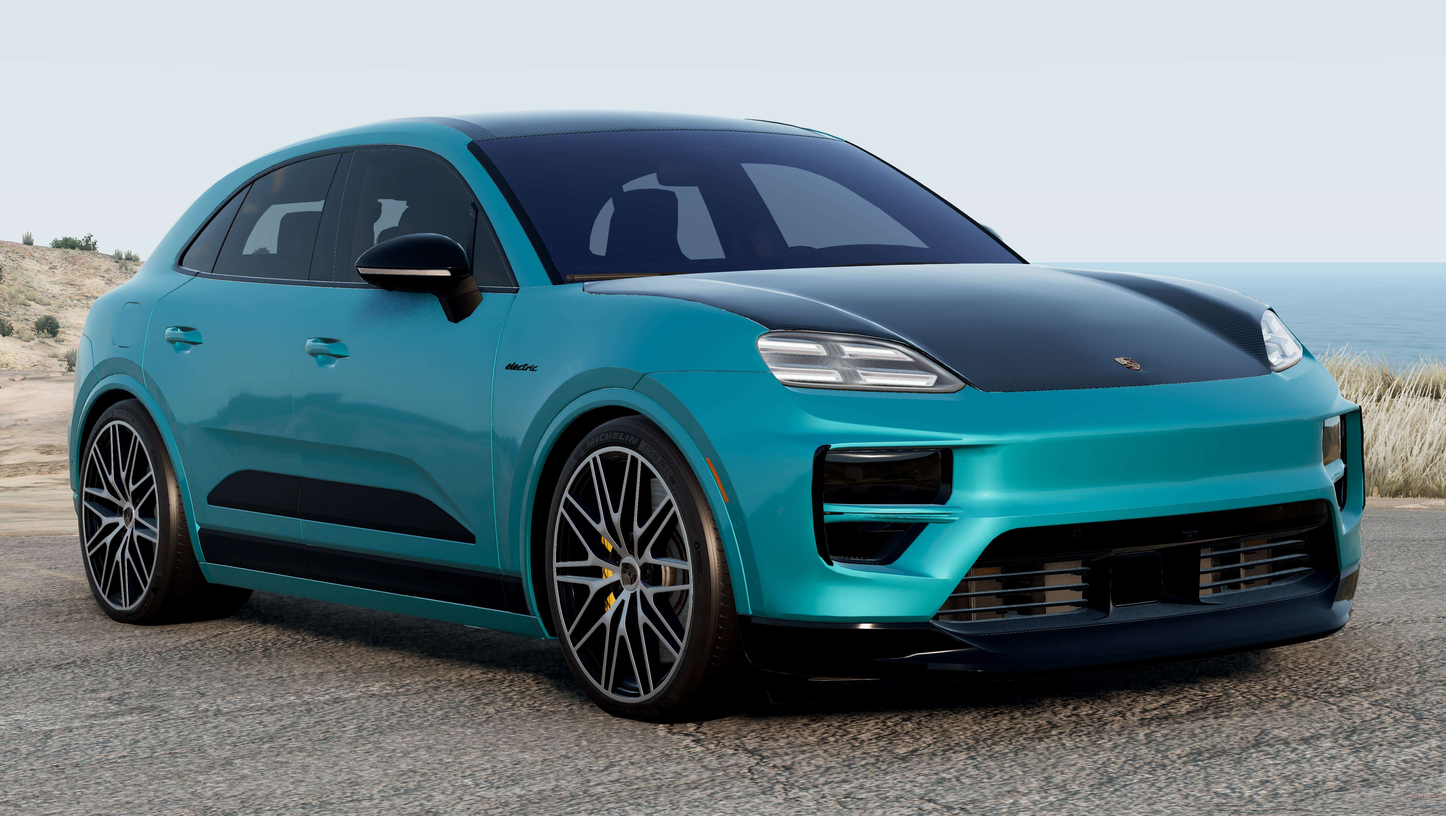 Porsche Macan 4 2025 for BeamNG Drive
